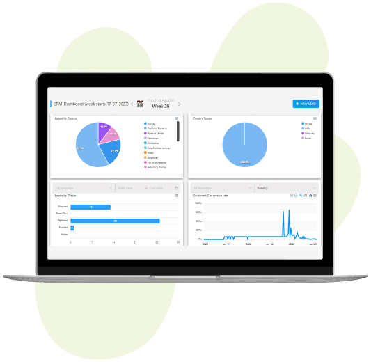 Childcare CRM Software | Kinder M8